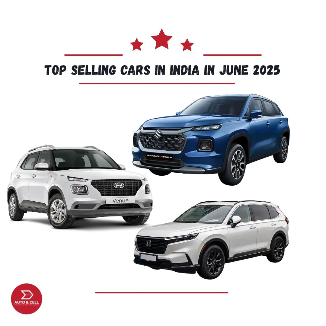 Top Selling Cars in India in June 2025 | Autoncell